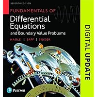 Fundamentals of Differential Equations and Boundary Value Problems: Nagle, R., Saff, Edward ...