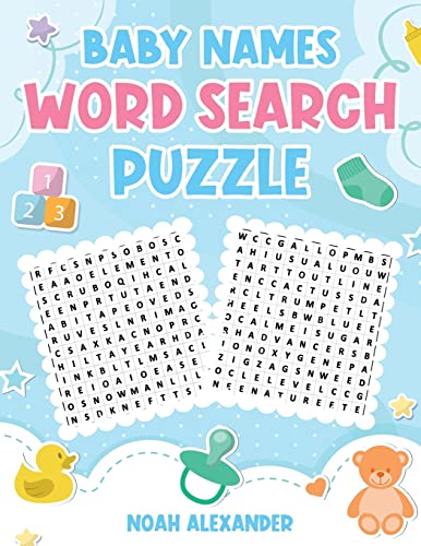 Baby Names Word Search Puzzle: Find your babies name while playing a ...