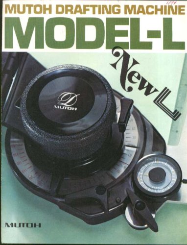 Mutoh Drafting Machine Model-L Sales Brochure 1974 on Galleon Philippines