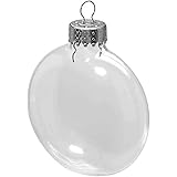 Amazon.com: Buy Bulk Darice DIY Crafts Clear Glass Disc Ornaments 3 1/8 ...