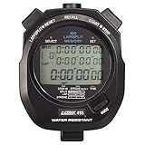 ULTRAK 495 100 Lap Memory Black Professional Stopwatches Continuous Display of Event Time New ...