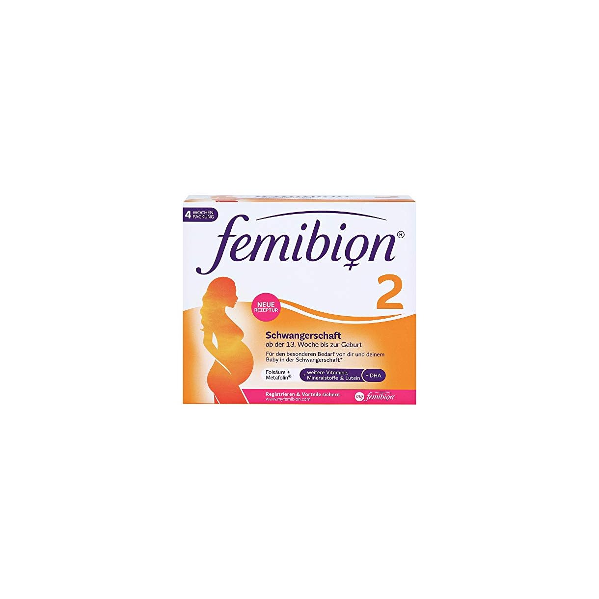 Femibion 2 - Schwangerschaft (28 Tabletten) ⋆ Babybauchshop