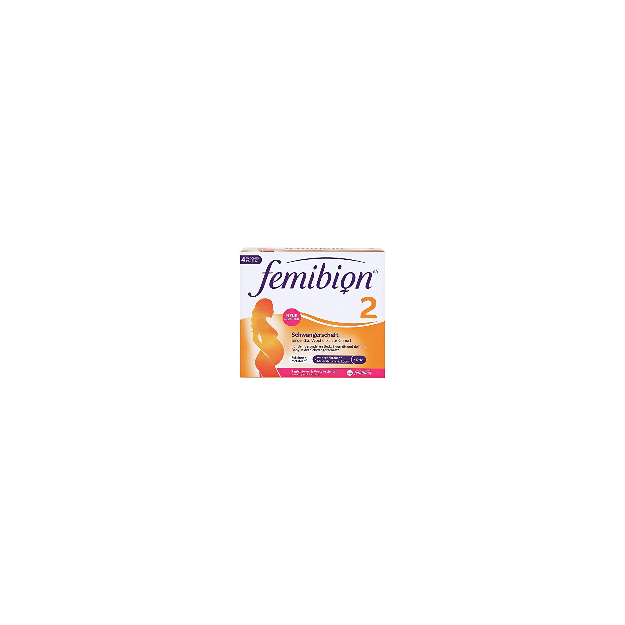 Femibion 2 - Schwangerschaft (28 Tabletten) ⋆ Babybauchshop