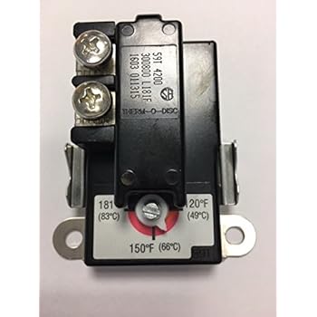 Amazon.com: Therm-O-Disc 59T4200, Thermastat Surface Mount Aquastat 120 ...