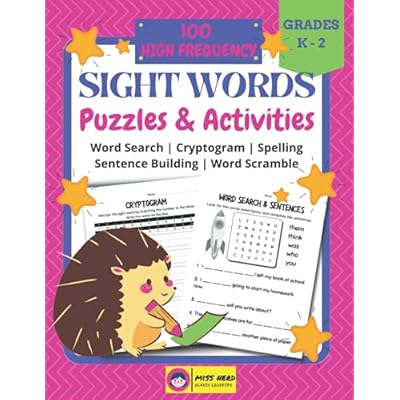 34 Sight Words Puzzles and Activities for Grades K Philippines | Ubuy