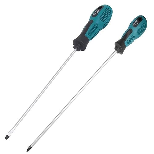 tatoko 12 inches long Slotted and Phillips Screwdriver, PH1 12" Long ...