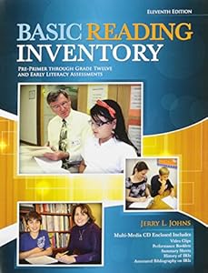 Basic reading inventory:... book by Jerry L. Johns