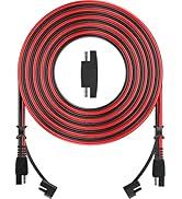 Amazon.com : OYMSAE 12Feet SAE to SAE Extension Cable Quick Disconnect Connector 16AWG,for ...