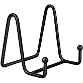 Amazon.com: Large Plate Holder Display Stand - 10 inch Tall Plate ...