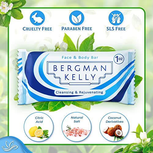 BERGMAN KELLY Hotel Soap Bars (White Tea, 1 oz, 100 PK), Travel Size ...