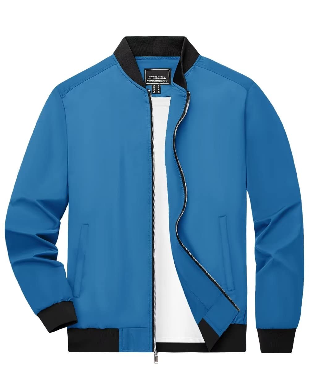 Boladeci Light Jackets for Men Bomber Jacket Windbreaker Casual Stylish ...