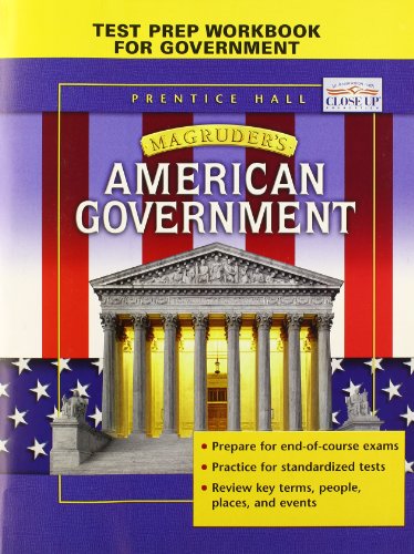 Test Prep Workbook to Accompany Magruder's American Government: Paul ...