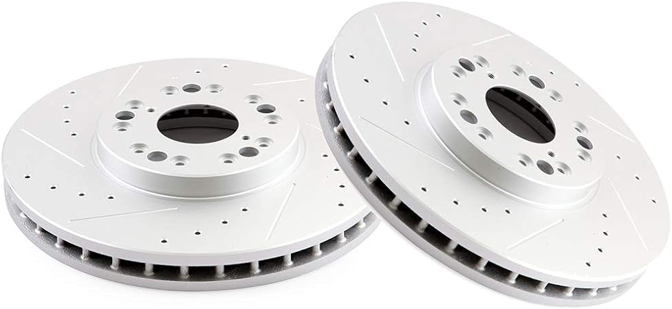Amazon.com: Brake Rotors, OCPTY Prime Choice Front Brake Disc Rotors ...