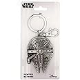 Amazon.com: Disney Star Wars Millennium Falcon Pewter Key Ring,Silver ...