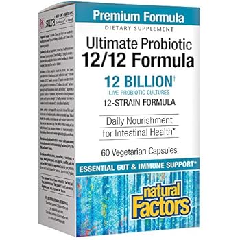 Amazon.com: Natural Factors - Ultimate Probiotic 12/12 Formula ...