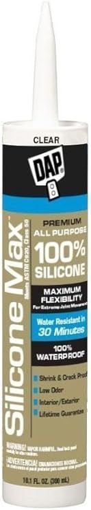 Amazon.com: DAP 08791 10.1-Ounce Silicone Max Premium All Purpose 100% ...
