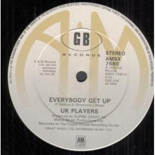 EVERYBODY GET UP 12 INCH (12" VINYL) UK GB 1980: Amazon.co.uk: CDs & Vinyl