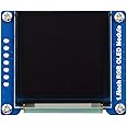 Amazon.com: waveshare 1.5inch RGB OLED Display Module 128x128 Pixels 16 ...