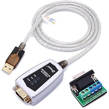 Amazon.com: DTECH RS232 to RS485 / RS422 Serial Communication Data Converter Adapter Mini-Size ...