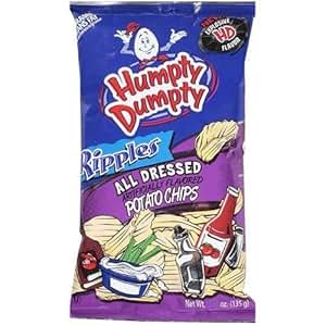 Amazon.com: Humpty Dumpty Potato Chips, 7 Ounce, 6 Count (All Dressed)