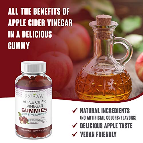Apple Cider Vinegar Gummies for Weight Loss – 120 Day Supply, ACV Gummies with The Mother for ...