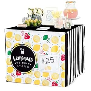 Amazon.com: HIDEABOO - Lil' Biz Polyester Easy Lemonade Stand Card ...