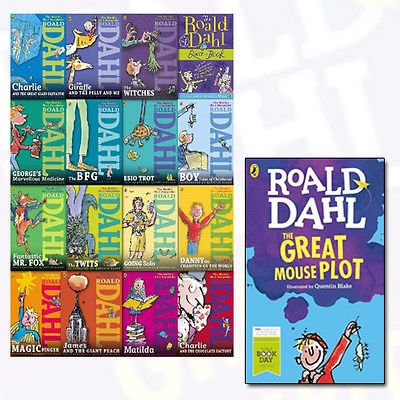 Roald Dahl Childrens Collection 16 Books With The Great Mouse ...