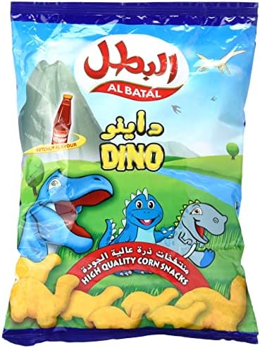 Al Batal Dino Ketchup Snack, 120 g price in Saudi Arabia | Amazon Saudi ...