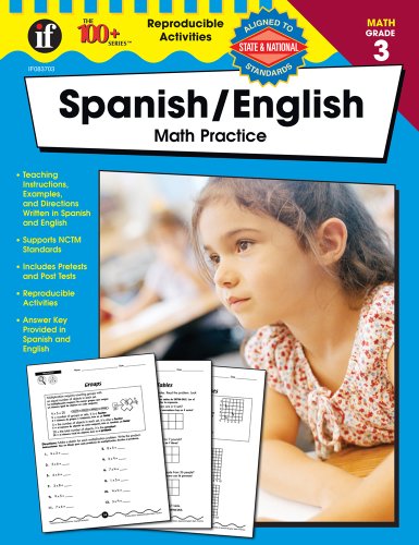 Amazon - English/Spanish Math Practice, Grade 3 (100+ reproducible ...