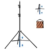 Amazon.com : NEEWER Air Cushioned Aluminum Light Stand, 9.8ft/3m ...