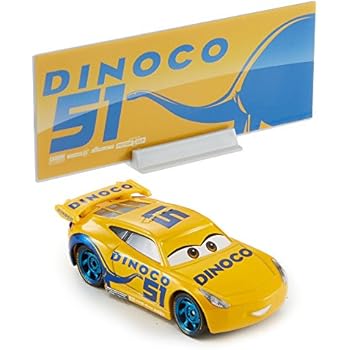 Amazon.com: Disney/Pixar Cars 3 Dinoco Cruz Ramirez Die-Cast Vehicle ...