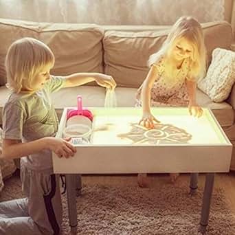 Amazon.com: Light Sandbox All-in-1: Activity Table + Sensory Table ...