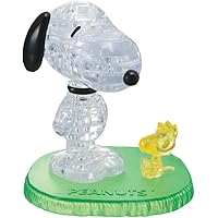 Amazon.com: BePuzzled | Peanuts Snoopy Heart Original 3D Crystal Puzzle ...