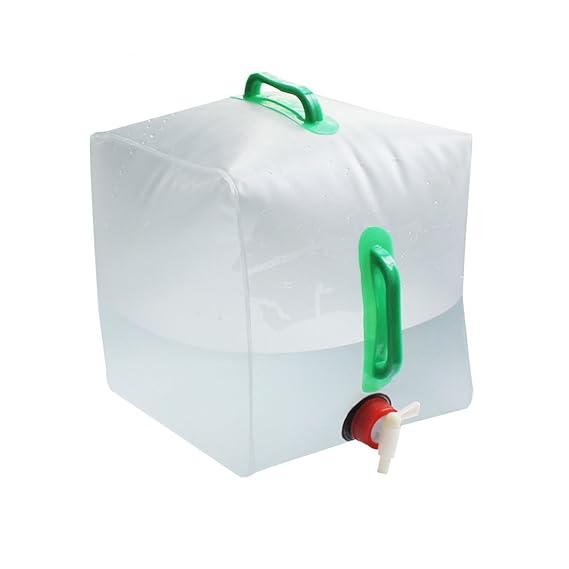 5 Gallon/20L Portable Water Carrier Bag,Collapsible Water Container ...