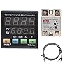 PID Temperature Controller Meter Indicator, Jaybva Digital Programmable Universal Thermostat ...
