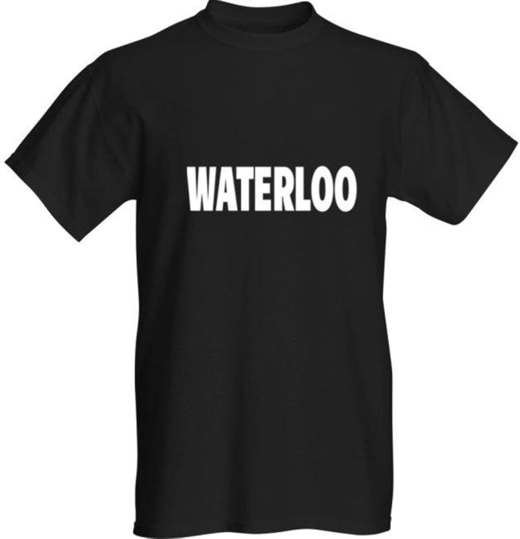 Waterloo T-Shirt - Canada Clothing: Amazon.ca: Clothing & Accessories