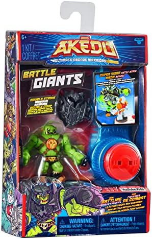 Akedo 14285 Ultimate Arcade Warriors Giants Mini Battling Action ...