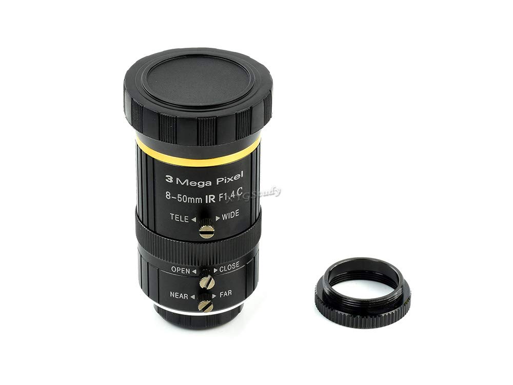 Mua Adjustable Focal Length Industrial 8-50mm C-Mount Zoom Lens for ...