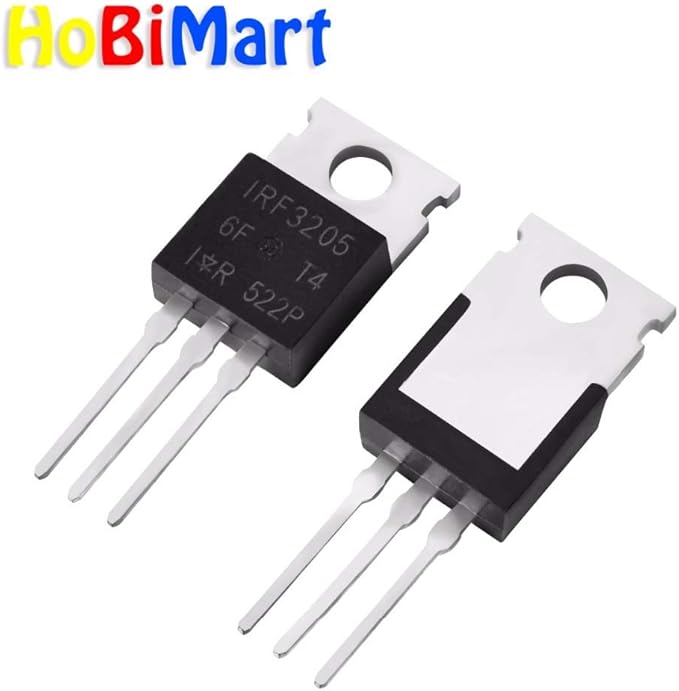 Amazon.com: 20pcs IRF3205 IRF3205PBF MOSFET MOSFT 55V 98A 8mOhm 97.3nC ...
