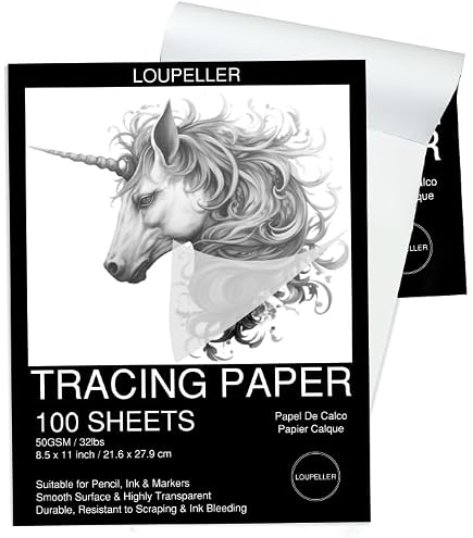 Hilroy Studio Scrapbook A4 Tracing Paper Pad U2013 60 Sheets ...