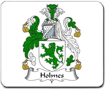 Amazon.com : Holmes Family Crest Coat of Arms Mouse Pad : Office Products