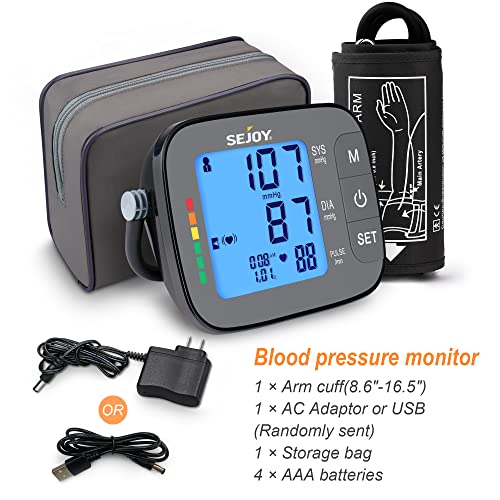 Blood Pressure Machine- Upper Arm Accurate Automatic Blood Pressure ...
