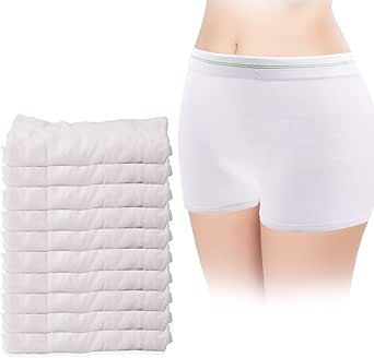 Amazon.com: Mesh Postpartum Underwear 10Counts Disposable C-Section ...