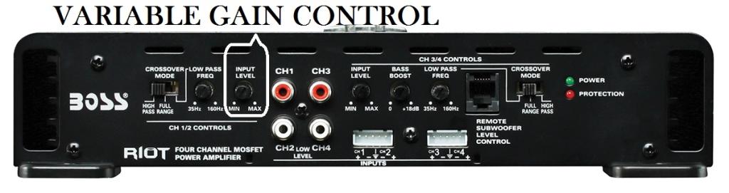 BOSS AUDIO R1004 Riot 400-Watt Full Range, Class A/B 2-8 Ohm Stable 4 ...