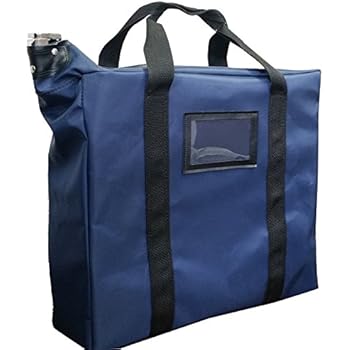 Amazon.com : Locking Document Security HIPAA Bag 11 x 15 (Red) : Office ...