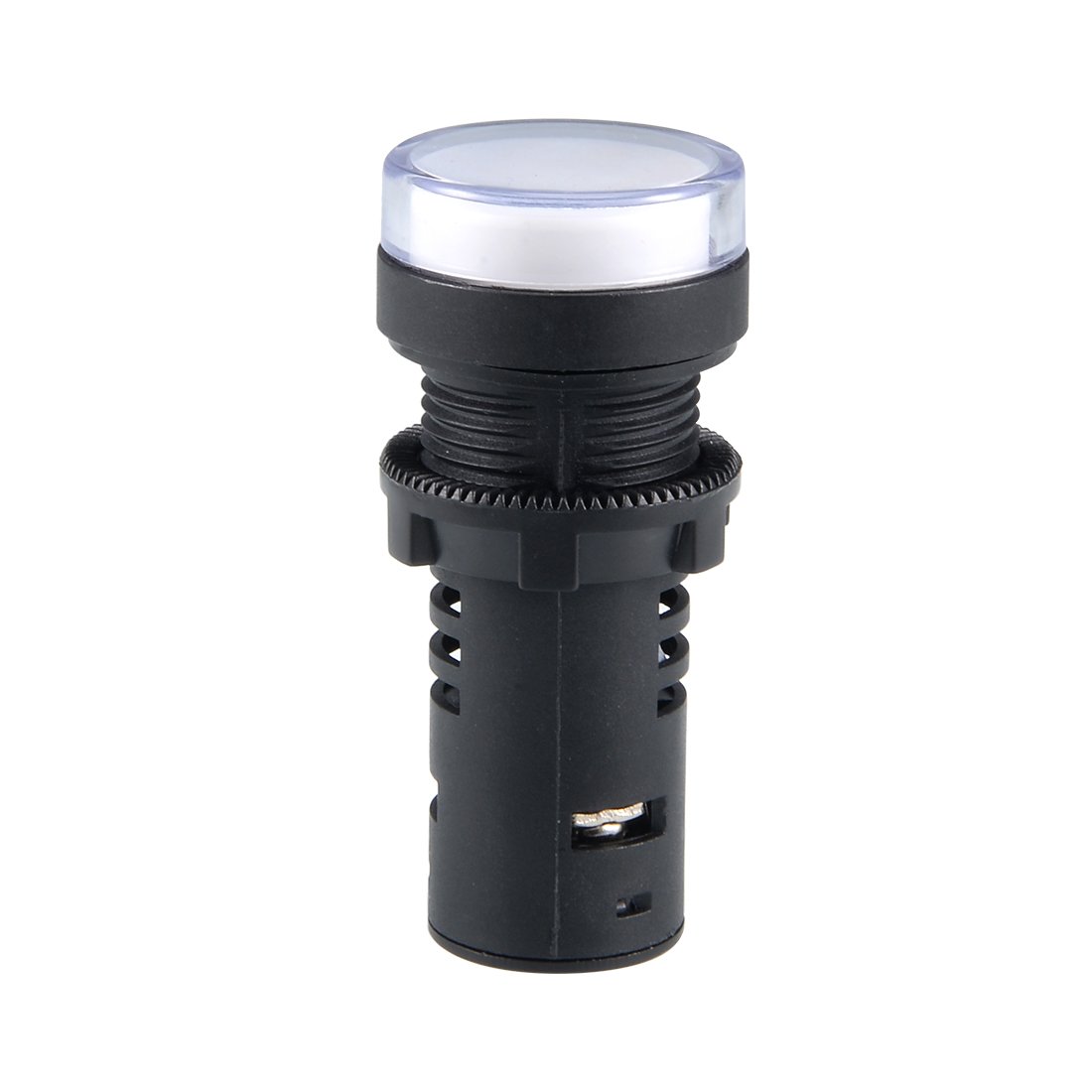 uxcell Red/Green Indicator Light AC/DC 24V, 22mm Panel Mount, Dual ...