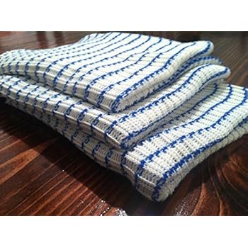 Amazon.com: World's Best Dish Cloth - Set of 12 - BLUE: Home & Kitchen