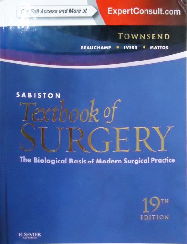 Sabiston Textbook of Surgery: The Biological Basis of Modern Surgical ...