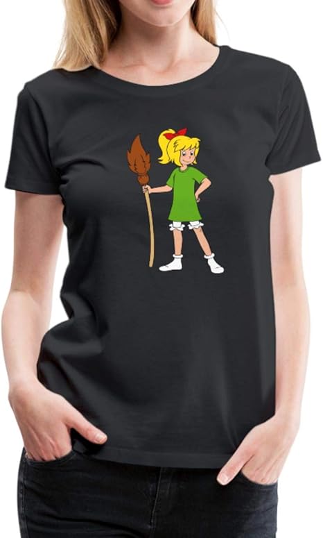 Bibi Blocksberg Mit Ihrem Besen Kartoffelbrei Frauen Premium T-Shirt ...