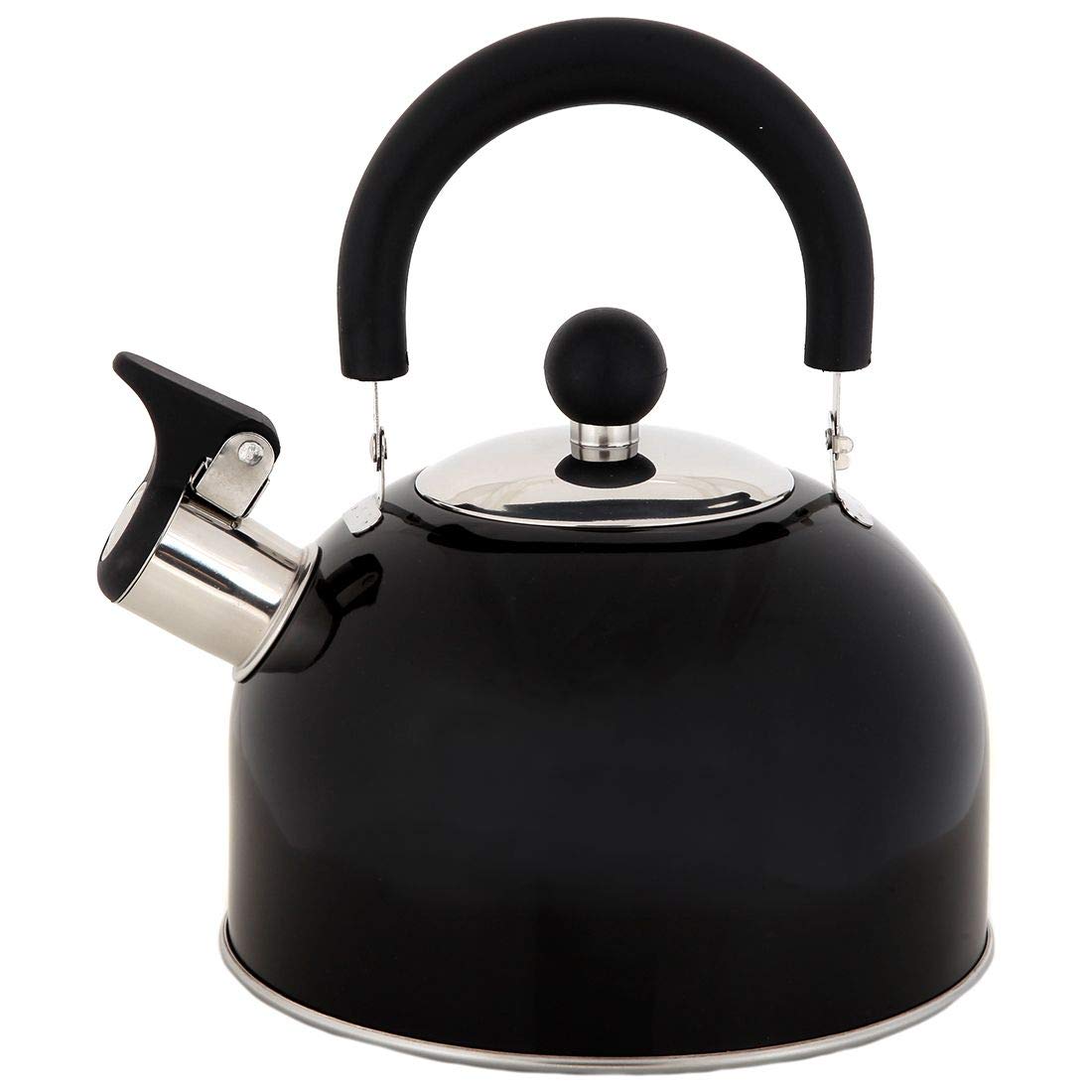 Lily's Home 2 Quart Stainless Steel Whistling Tea Kettle, the Perfect ...